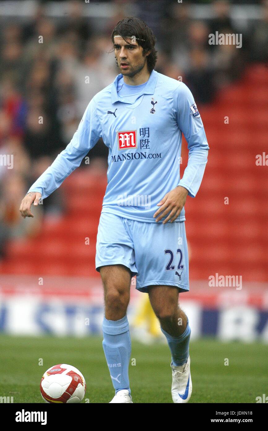 VEDRAN CORLUKA TOTTENHAM HOTSPUR FC BRITANNIA STADIUM STOKE ENGLAND 19 ...