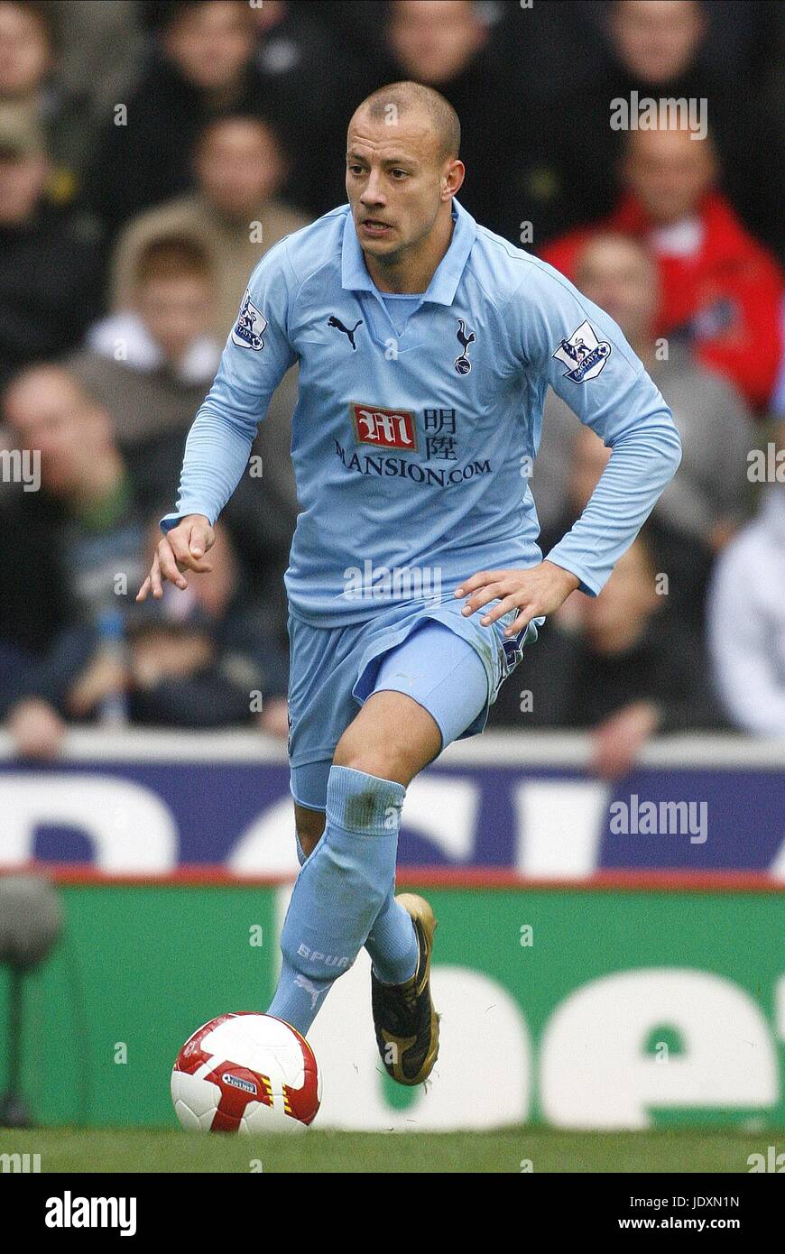 ALAN HUTTON TOTTENHAM HOTSPUR FC BRITANNIA STADIUM STOKE ENGLAND 19 ...