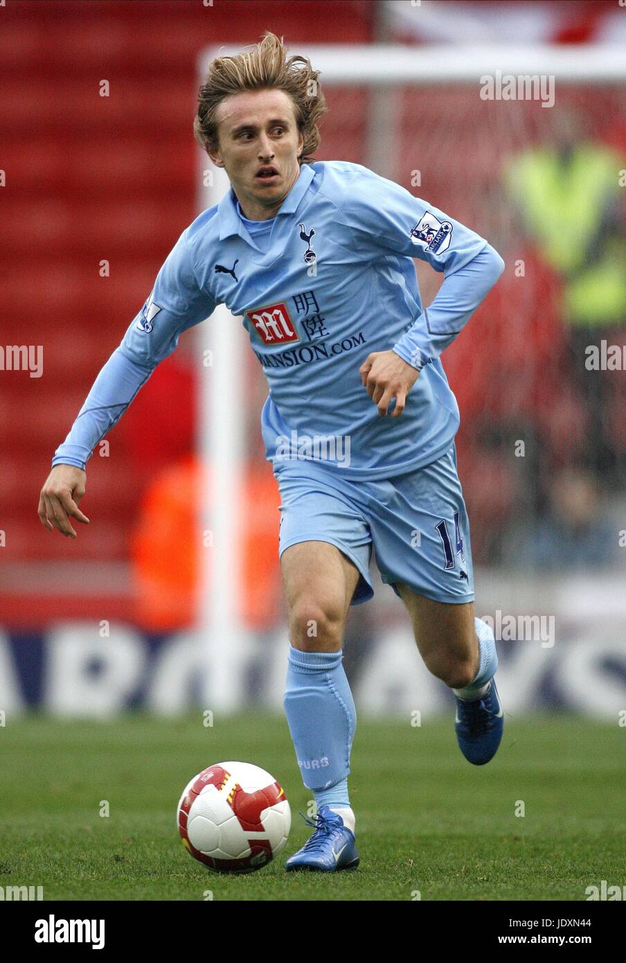 LUKA MODRIC TOTTENHAM HOTSPUR FC BRITANNIA STADIUM STOKE ENGLAND 19 ...