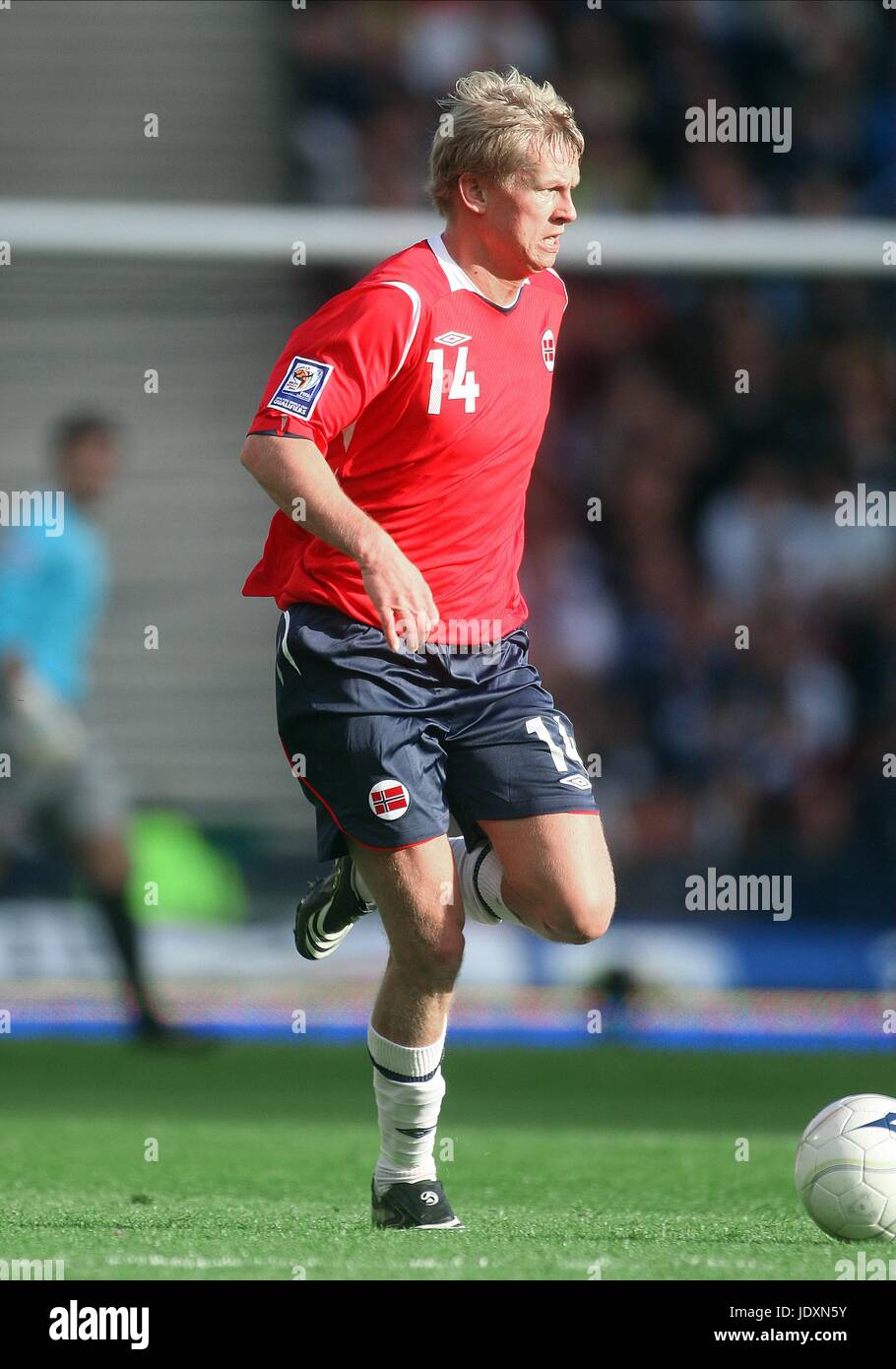 STEFFEN IVERSEN NORWAY HAMPDEN PARK GLASGOW SCOTLAND 11 October 2008 ...
