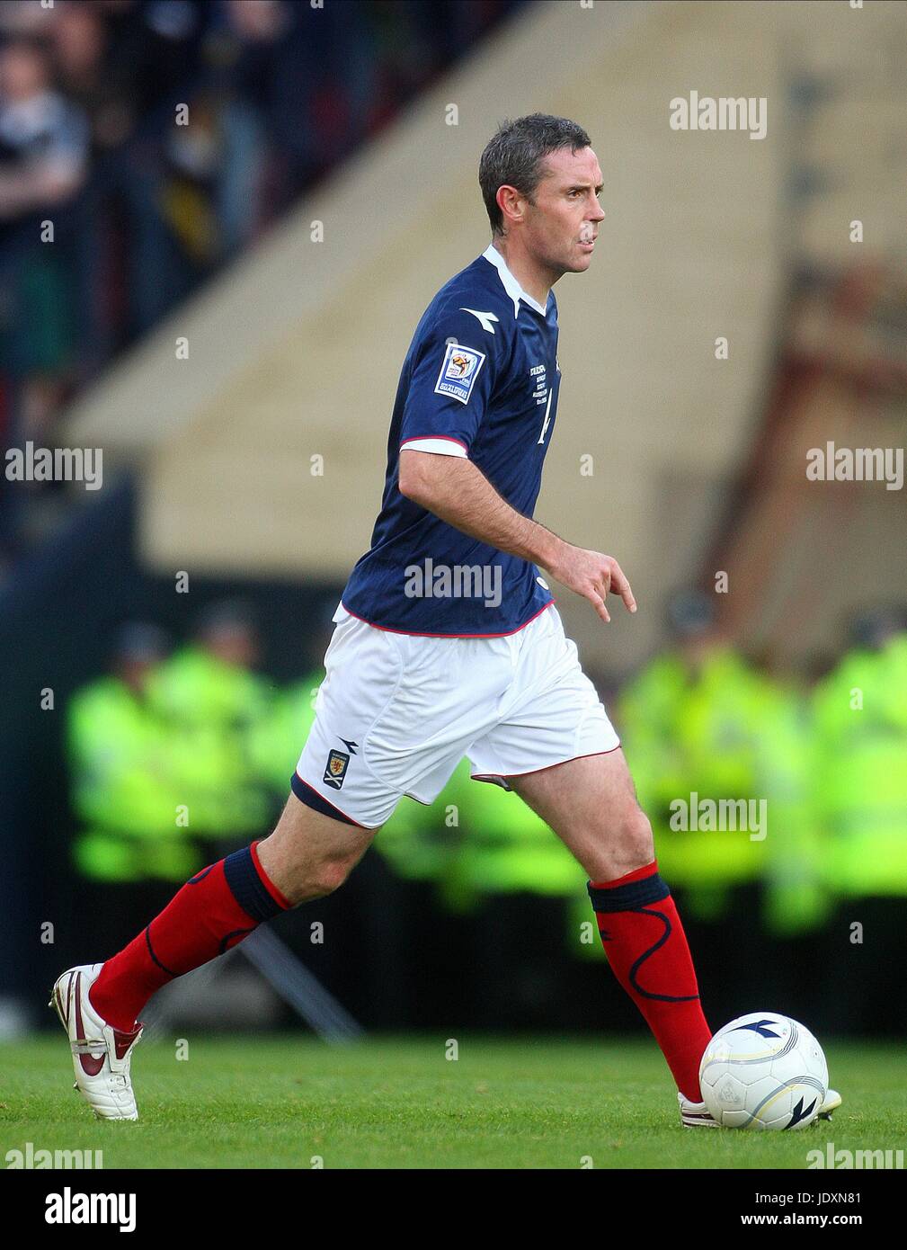 DAVID WEIR SCOTLAND HAMPDEN PARK GLASGOW SCOTLAND 11 October 2008 Stock ...
