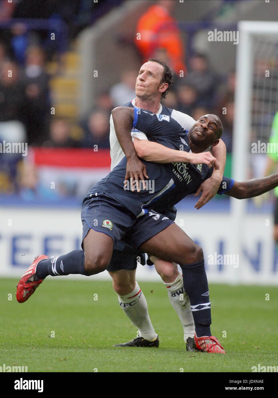 ANDY O'BRIEN & JASON ROBERTS BOLTON V BLACKBURN ROVERS REEBOK STADIUM ...