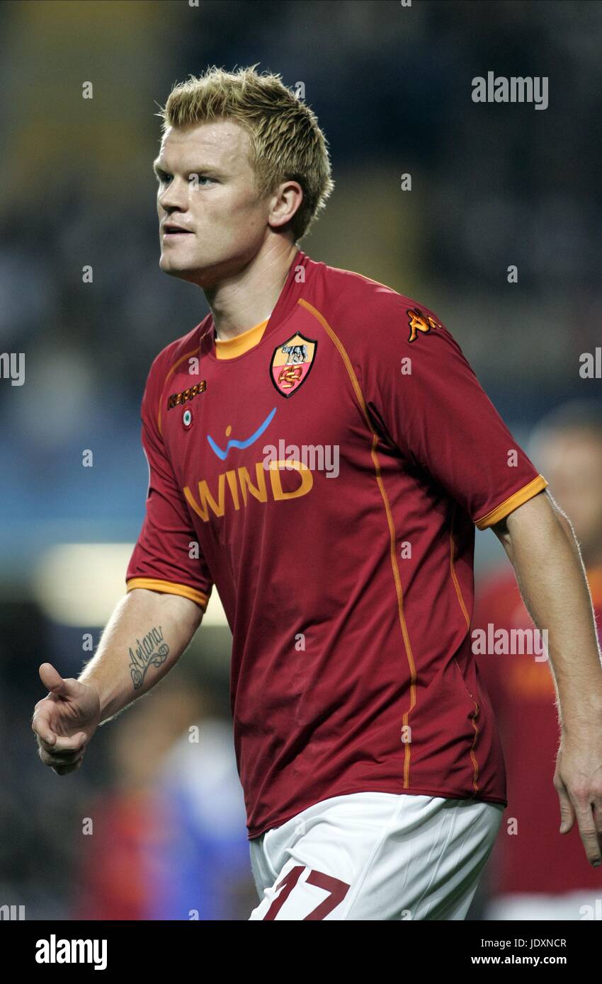 JOHN ARNE RIISE AS ROMA STAMFORD BRIDGE CHELSEA LONDON ENGLAND 22 ...