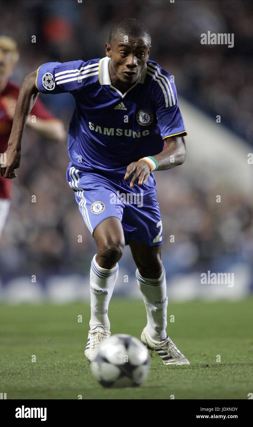 SALOMON KALOU CHELSEA FC STAMFORD BRIDGE CHELSEA LONDON ENGLAND 22 ...