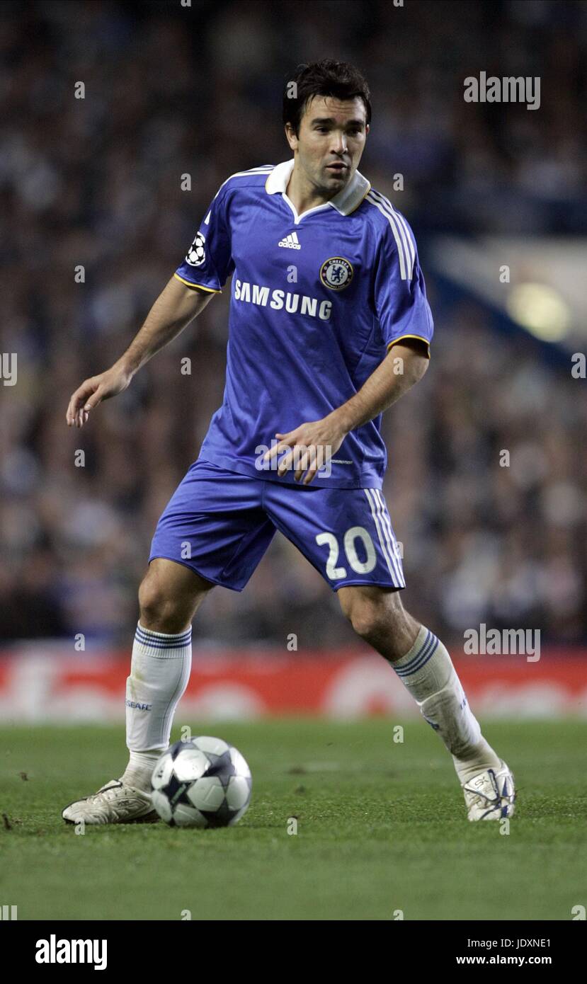 DECO CHELSEA FC STAMFORD BRIDGE CHELSEA LONDON ENGLAND 22 October 2008 ...