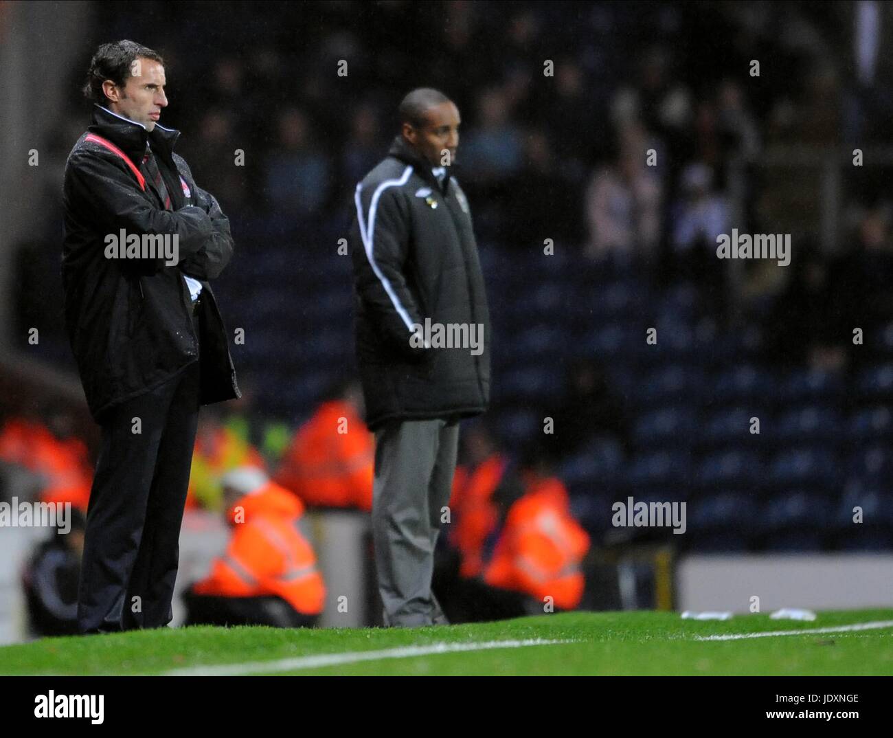 GARETH SOUTHGATE & PAUL INCE BLACKBURN ROVERS V MIDDLESBROU EWOOD PARK ...