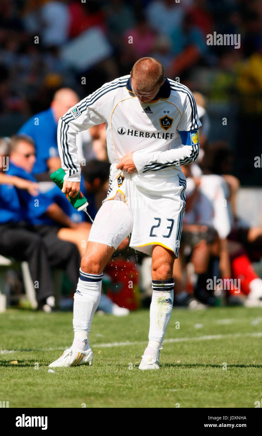 DAVID BECKHAM LOS ANGELES GALAXY V FC DALLAS CARSON CA USA 26 October ...