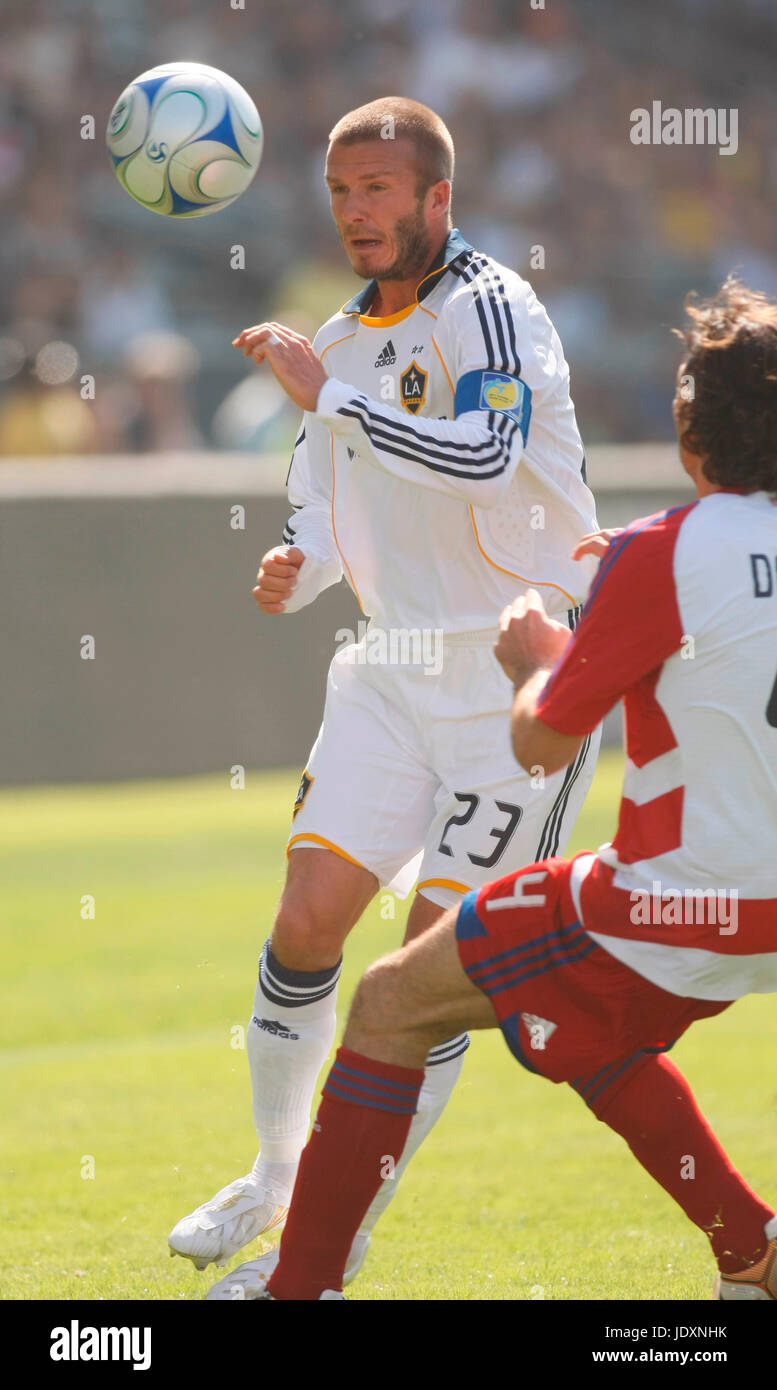 DAVID BECKHAM LOS ANGELES GALAXY V FC DALLAS CARSON CA USA 26 October ...