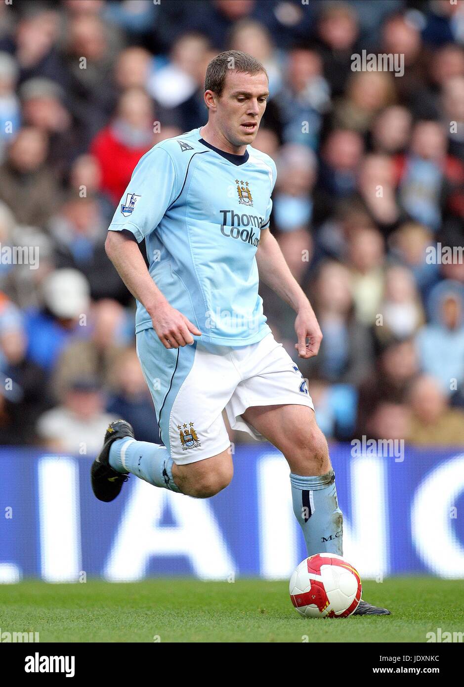 RICHARD DUNNE MANCHESTER CITY FC CITY OF MANCHESTER STADIUM MANCHESTER ...