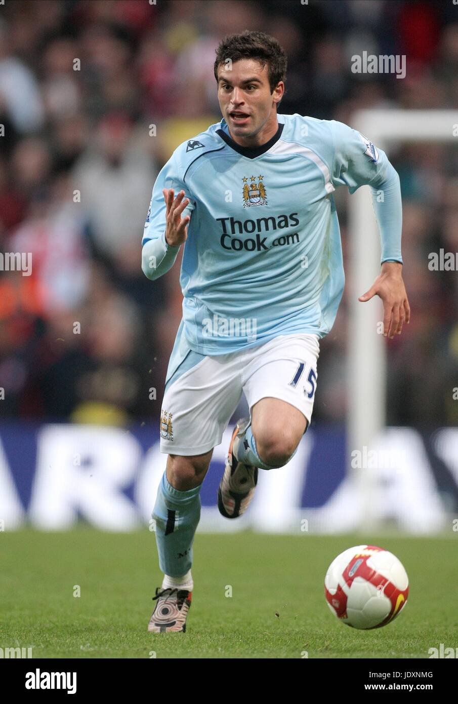JAVIER GARRIDO MANCHESTER CITY FC CITY OF MANCHESTER STADIUM MANCHESTER ...