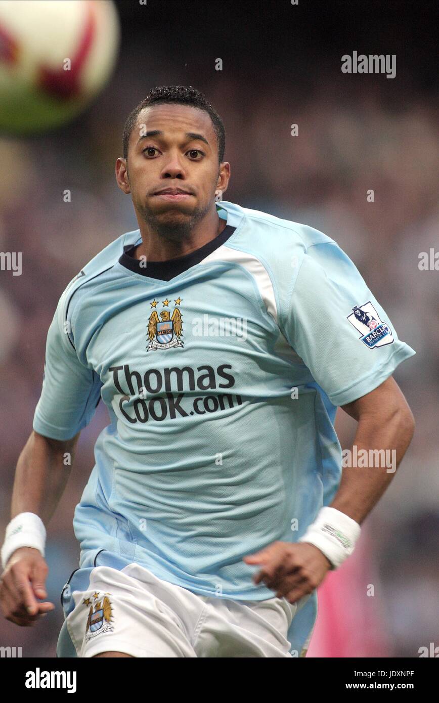 ROBINHO MANCHESTER CITY FC CITY OF MANCHESTER STADIUM MANCHESTER ...