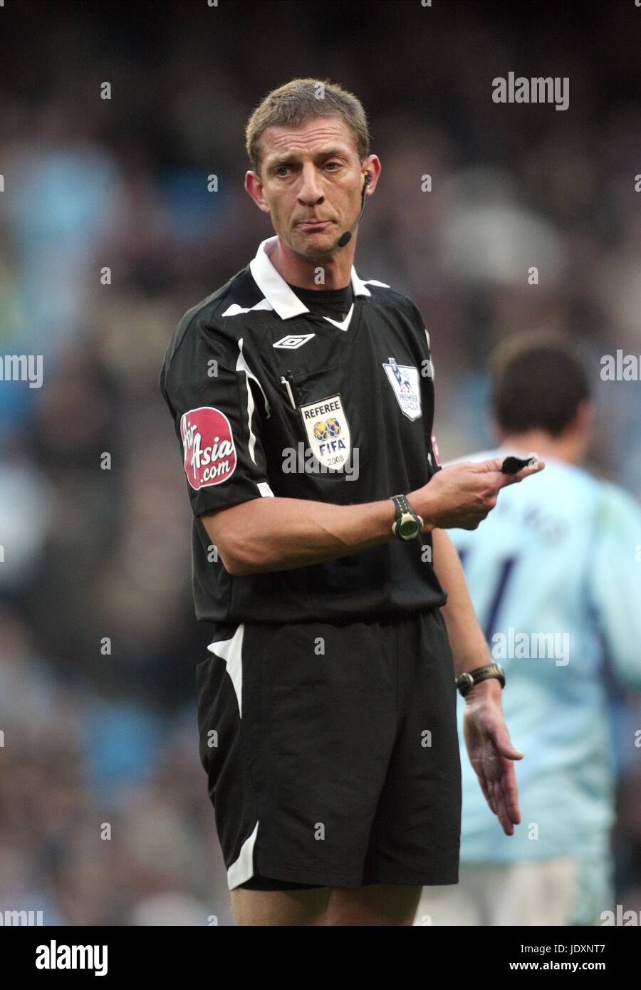 STEVE TANNER PREMIERSHIP REFEREE CITY OF MANCHESTER STADIUM MANCHESTER ...