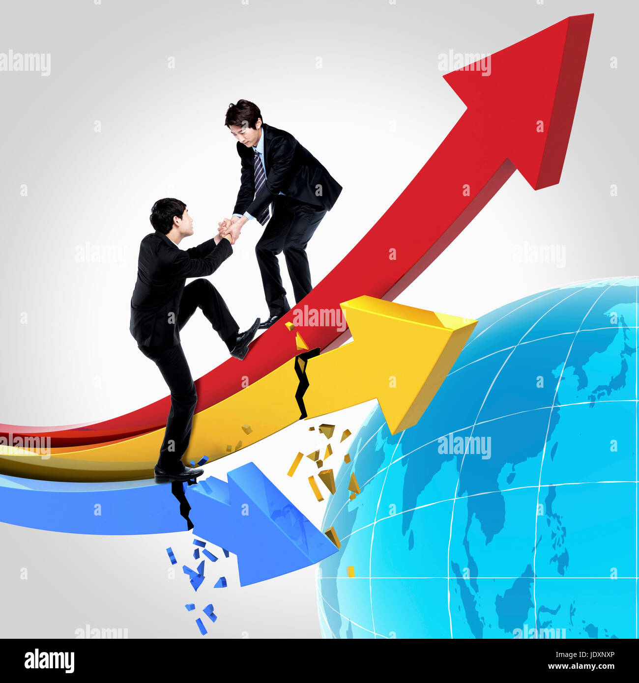 Aid clambering hi-res stock photography and images - Alamy