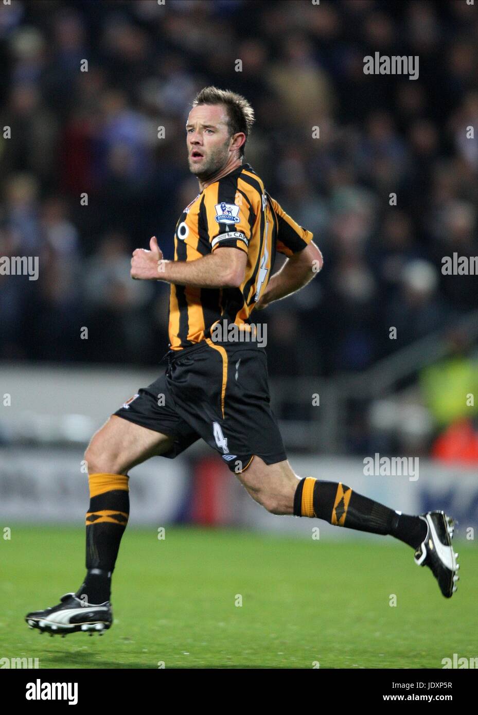 IAN ASHBEE HULL CITY FC KC STADIUM HULL ENGLAND 29 October 2008 Stock ...
