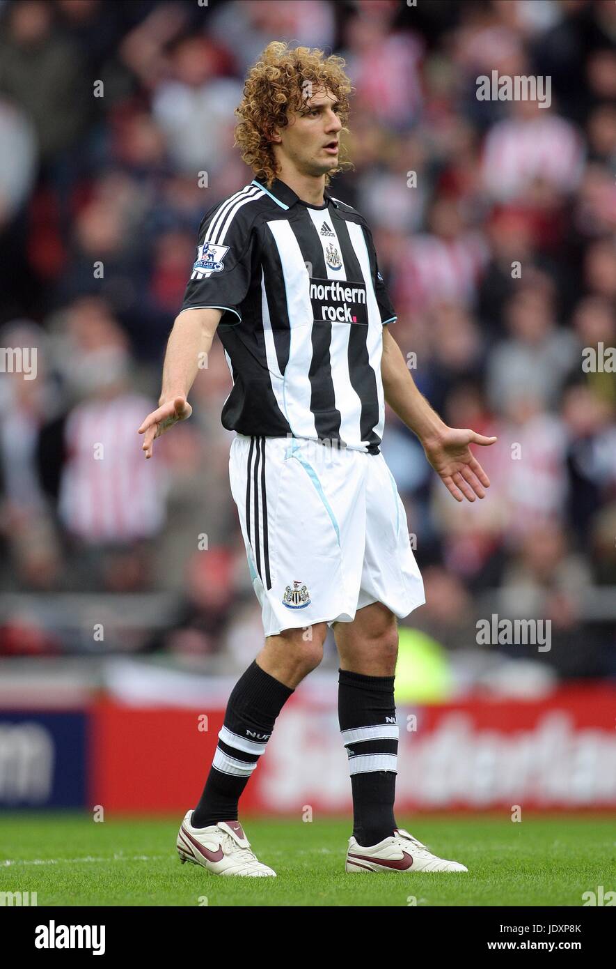 FABRICIO COLOCCINI NEWCASTLE UNITED FC STADIUM OF LIGHT SUNDERLAND ...