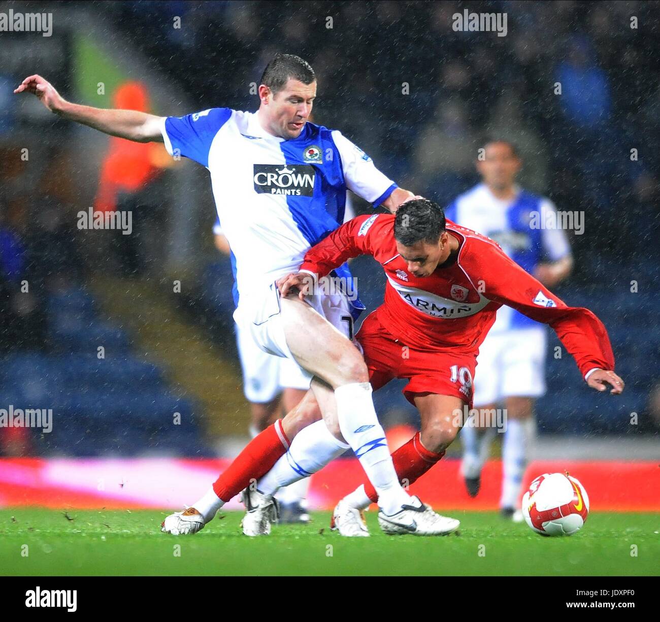 B EMERTON & JEREMIE ALIADIERE BLACKBURN R V MIDDLESBROUGH EWOOD PARK ...