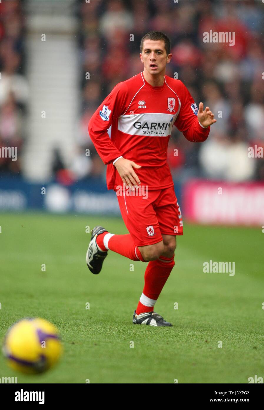 ANDREW TAYLOR MIDDLESBROUGH FC RIVERSIDE STADIUM MIDDLESBROUGH ENGLAND ...