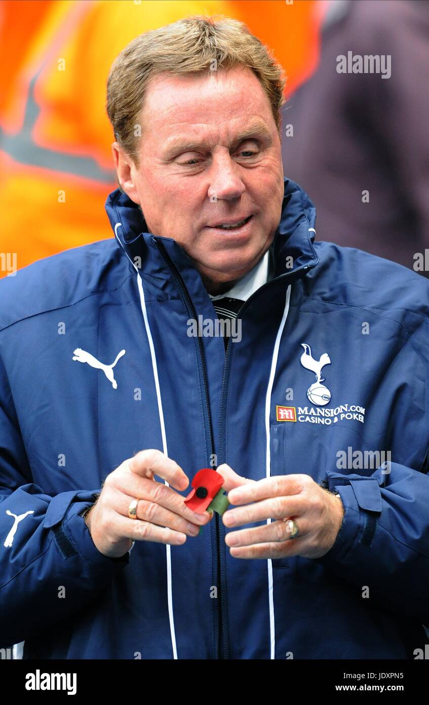 HARRY REDKNAPP TOTTENHAM HOTSPUR FC MANAGER CITY OF MANCHESTER STADIUM ...