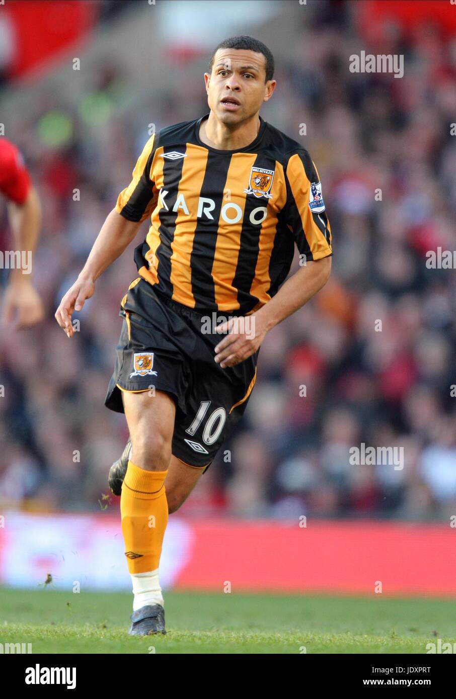 GEOVANNI HULL CITY FC OLD TRAFFORD MANCHESTER ENGLAND 01 November 2008 ...