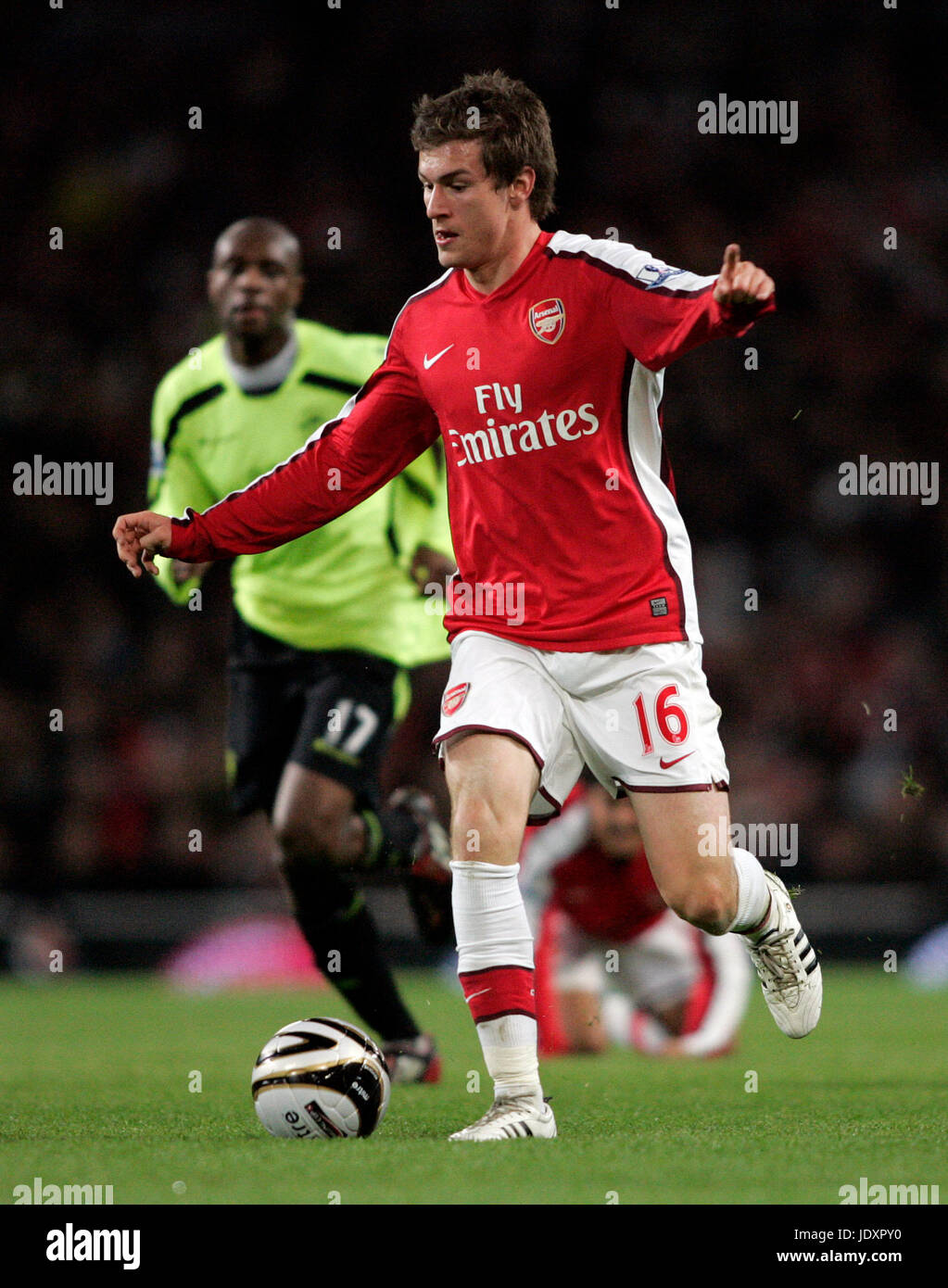 AARON RAMSEY ARSENAL FC EMIRATES STADIUM ARSENAL LONDON ENGLAND 11 ...