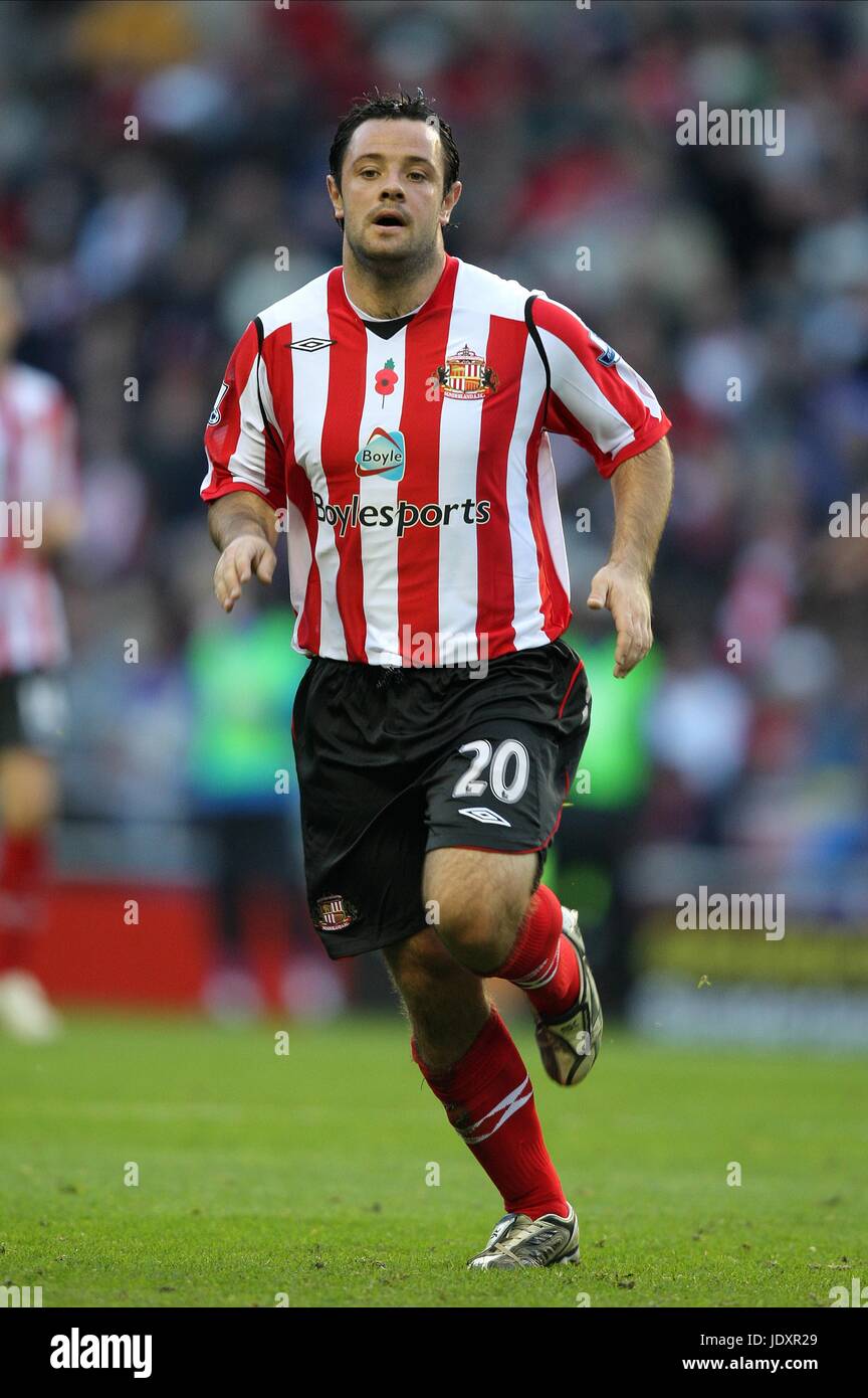 ANDY REID SUNDERLAND FC STADIUM OF LIGHT SUNDERLAND ENGLAND 08 November ...