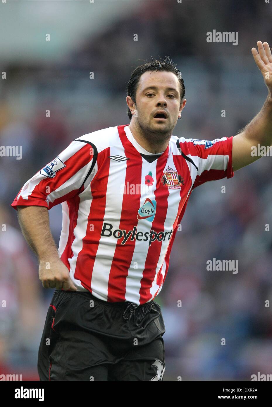 ANDY REID SUNDERLAND FC STADIUM OF LIGHT SUNDERLAND ENGLAND 08 November ...