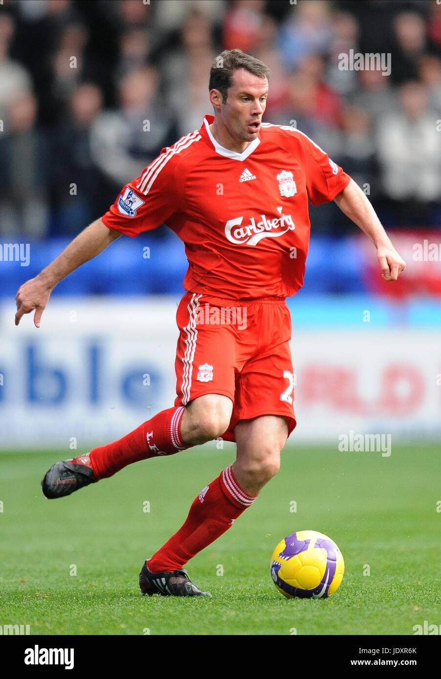 JAMIE CARRAGHER LIVERPOOL FC REEBOK STADIUM BOLTON ENGLAND 15 November ...