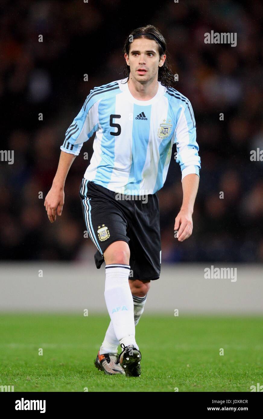 FERNANDO GAGO ARGENTINA & REAL MADRID HAMPDEN PARK GLASGOW SCOTLAND 19 ...