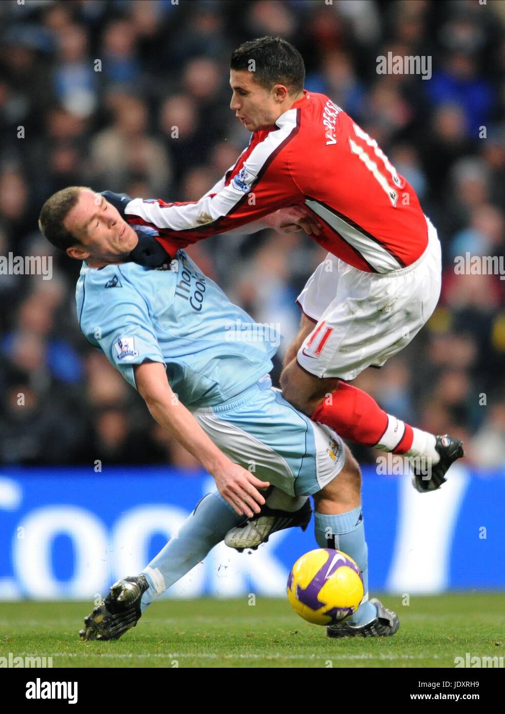 RICHARD DUNNE & ROBIN VAN PERS MANCHESTER CITY V ARSENAL CITY OF ...