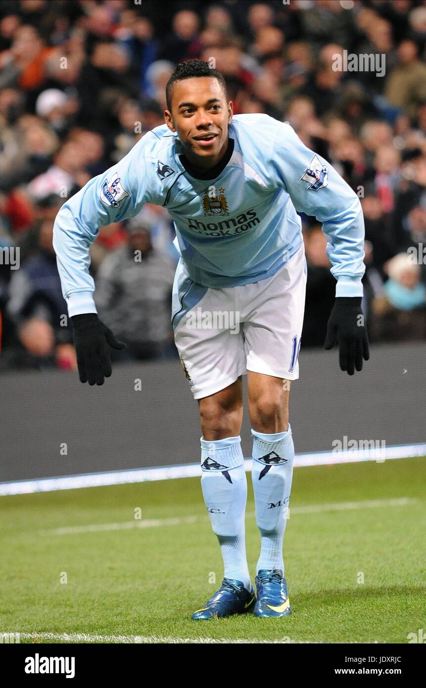 ROBINHO MANCHESTER CITY FC CITY OF MANCHESTER STADIUM MANCHERSTER ...