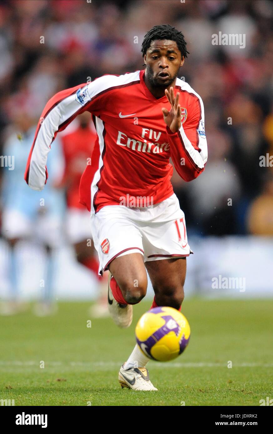 ALEXANDRE SONG ARSENAL FC CITY OF MANCHESTER STADIUM MANCHERSTER ...