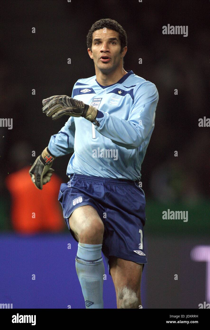 DAVID JAMES ENGLAND & PORTSMOUTH FC OLYMPIC STADIUM BERLIN GERMANY 19 ...