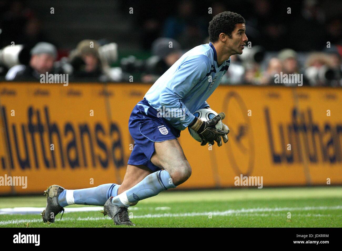 DAVID JAMES ENGLAND & PORTSMOUTH FC OLYMPIC STADIUM BERLIN GERMANY 19 ...
