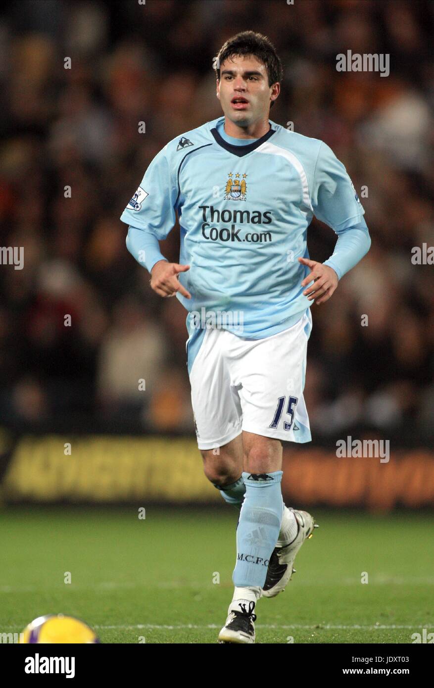 JAVIER GARRIDO MANCHESTER CITY FC KC STADIUM HULL ENGLAND 16 November ...