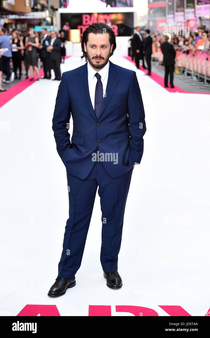Edgar wright attending baby driver premiere held cineworld hi-res stock ...