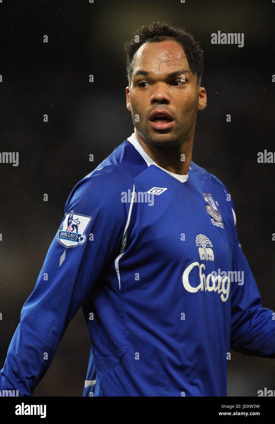 JOLEON LESCOTT EVERTON FC CITY OF MANCHESTER STADIUM MANCHESTER ENGLAND ...