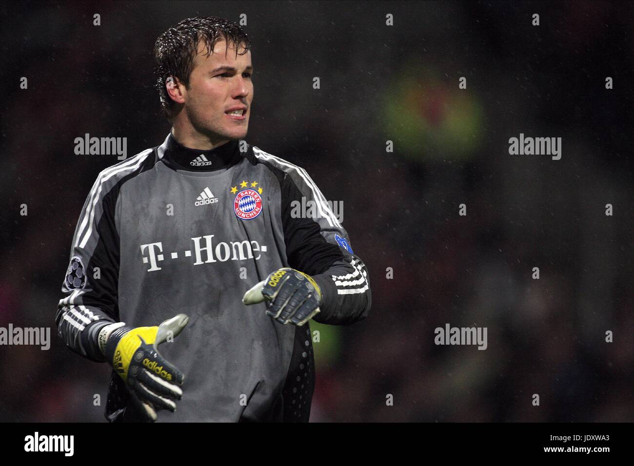 MICHAEL RENSING BAYERN MUNICH FC STADE DE GERLAND LYON FRANCE 10 ...