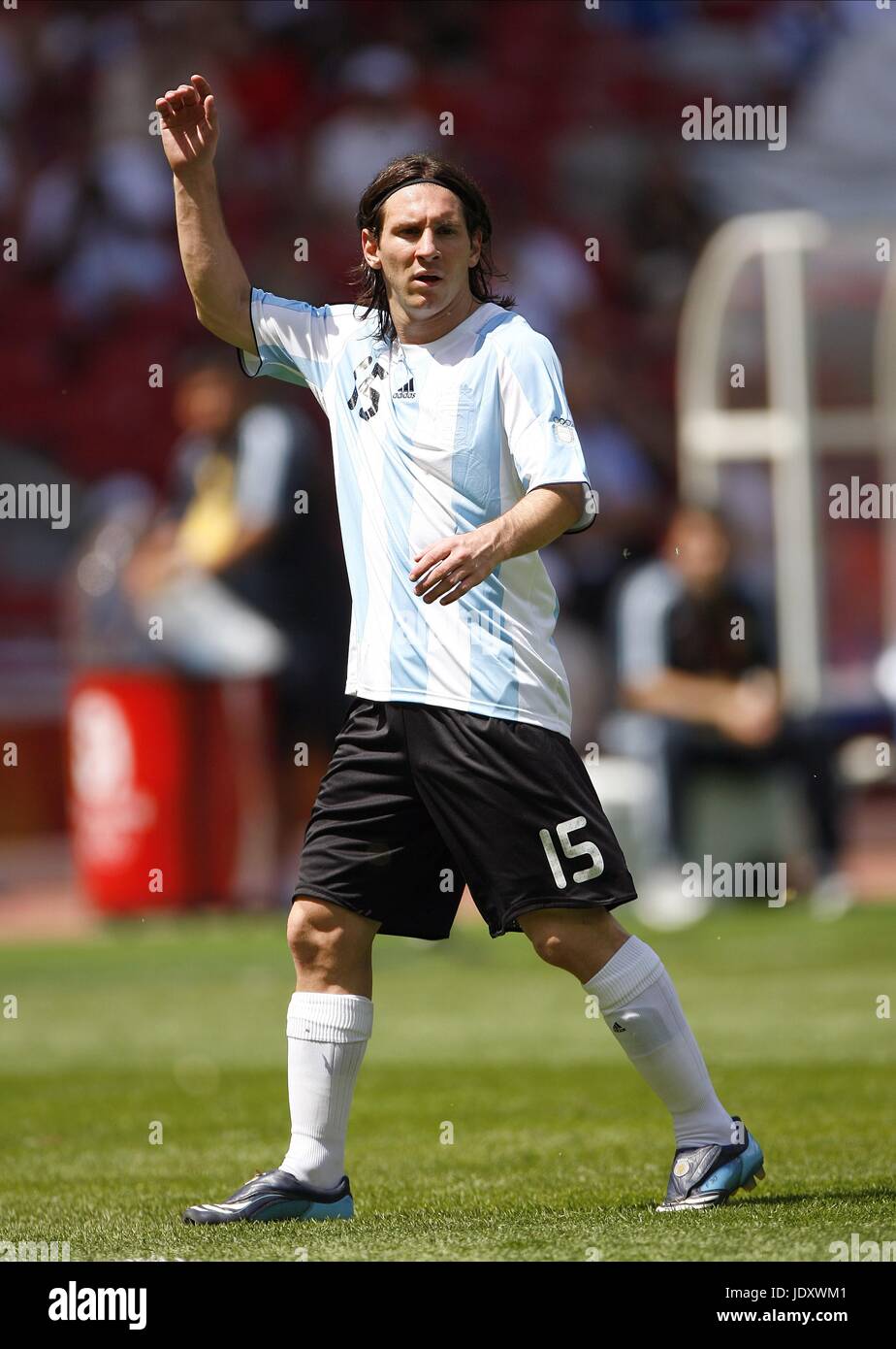 LIONEL MESSI ARGENTINA & BARCELONA OLYMPIC STADIUM BEIJING CHINA 23 ...