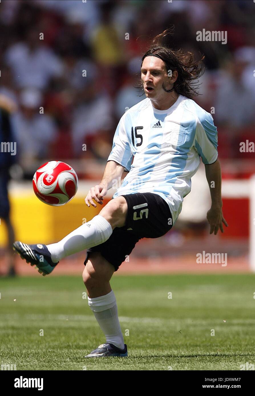 LIONEL MESSI ARGENTINA & BARCELONA OLYMPIC STADIUM BEIJING CHINA 23 ...