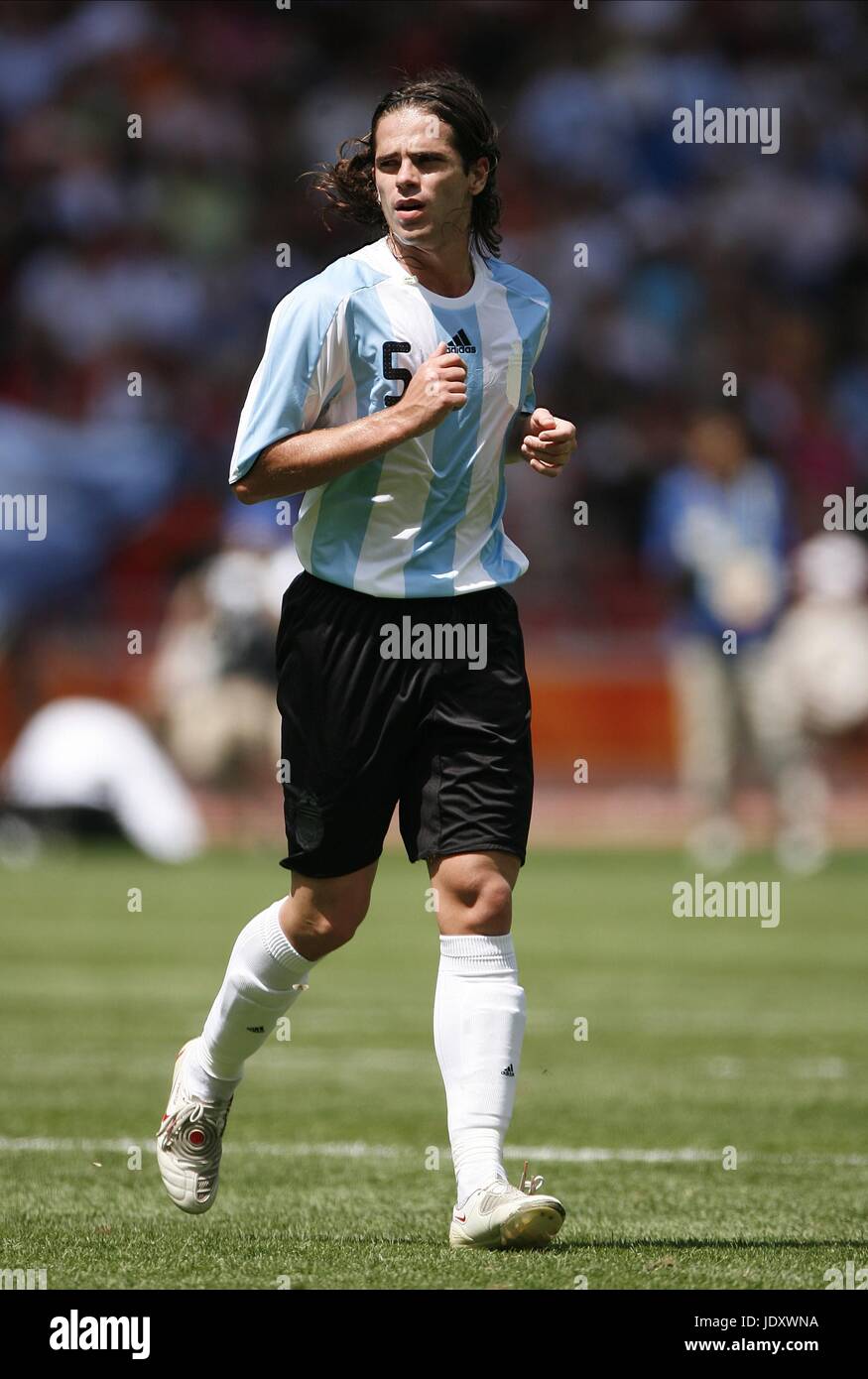 FERNANDO GAGO ARGENTINA & REAL MADRID OLYMPIC STADIUM BEIJING CHINA 23 ...