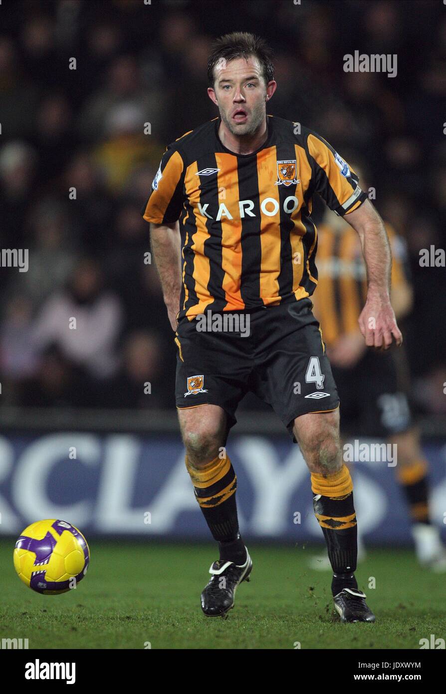 IAN ASHBEE HULL CITY FC KC STADIUM HULL ENGLAND 30 December 2008 Stock ...