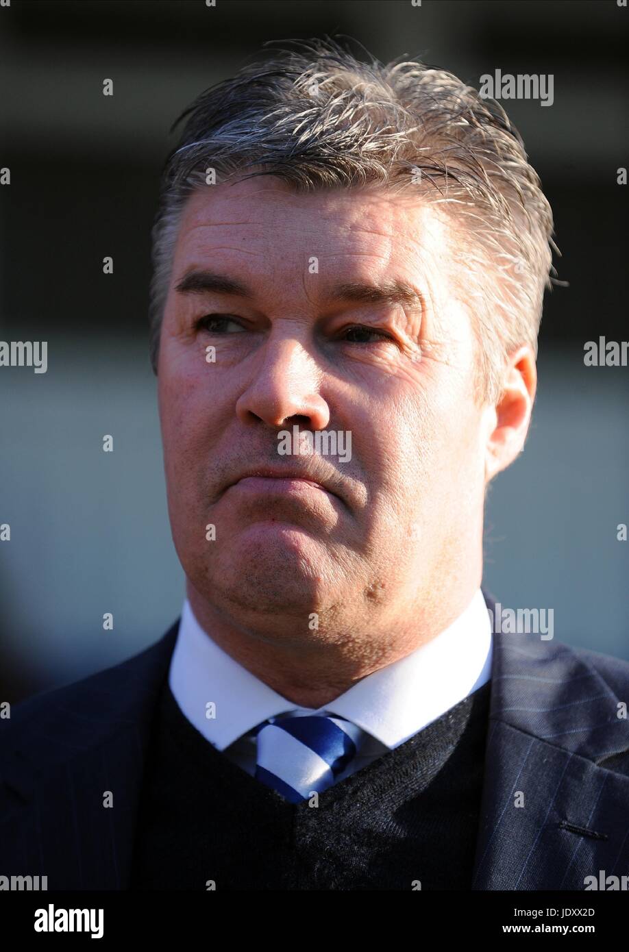 CHRIS TURNER HARTLEPOOL UNITED MANAGER VICTORIA PARK HARTLEPOOL ENGLAND ...