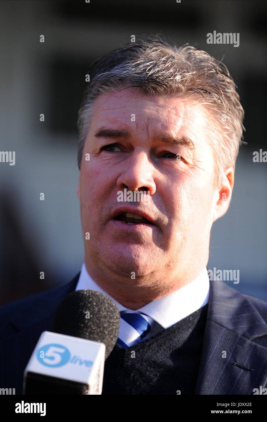 CHRIS TURNER HARTLEPOOL UNITED MANAGER VICTORIA PARK HARTLEPOOL ENGLAND ...