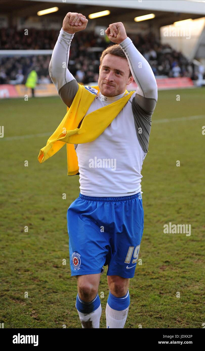 MATTY ROBSON HARTLEPOOL FC VICTORIA PARK HARTLEPOOL ENGLAND 03 January ...