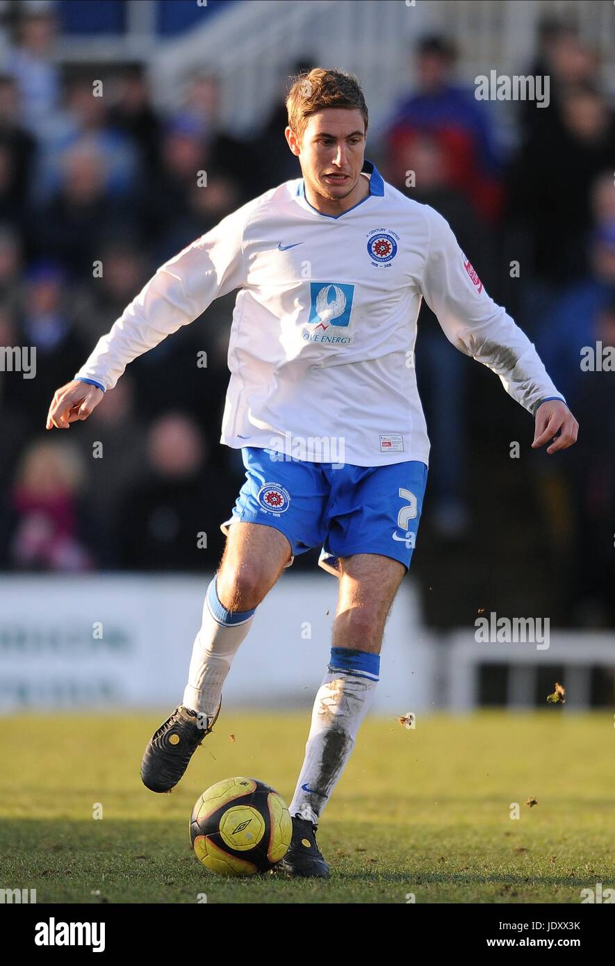 GARY LIDDLE HARTLEPOOL UNITED FC VICTORIA PARK HARTLEPOOL ENGLAND 03 ...