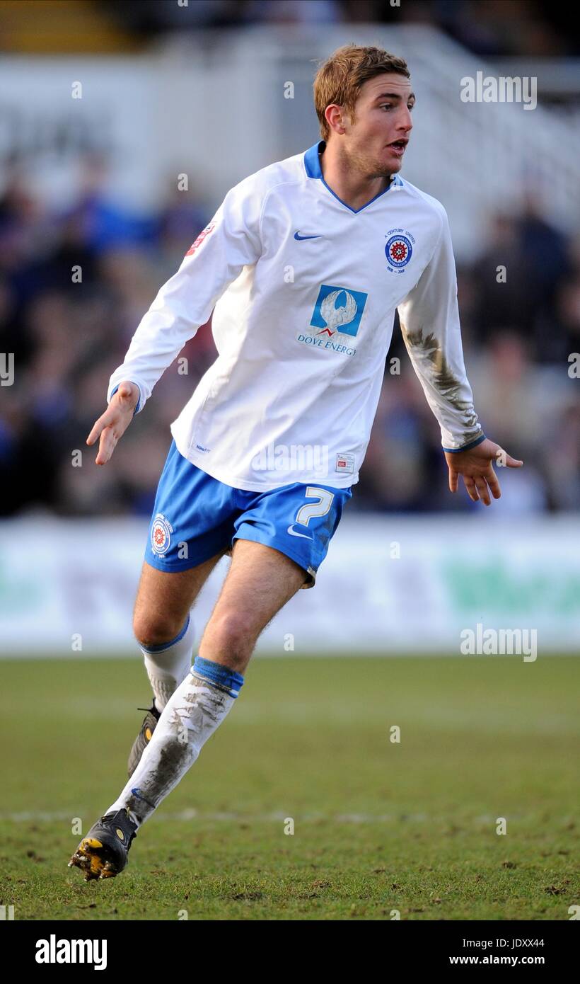 GARY LIDDLE HARTLEPOOL UNITED FC VICTORIA PARK HARTLEPOOL ENGLAND 03 ...