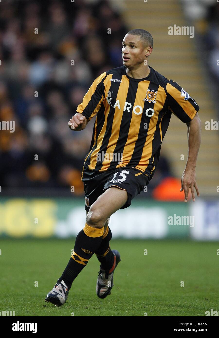 DANIEL COUSIN HULL CITY FC KC STADIUM HULL ENGLAND 03 January 2009 ...