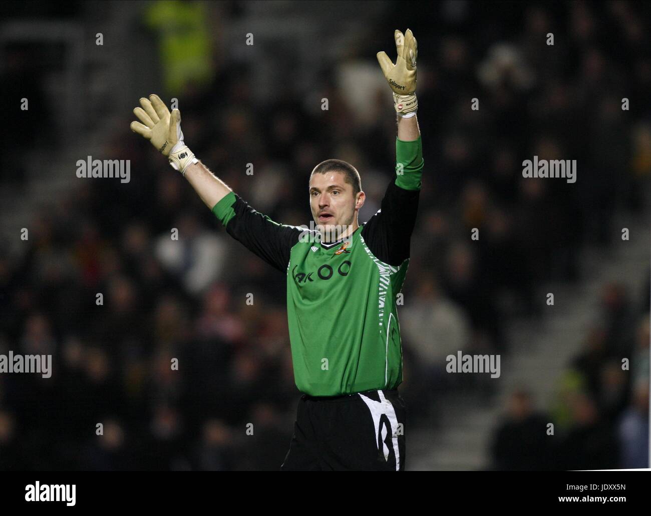 MATT DUKE HULL CITY FC KC STADIUM HULL ENGLAND 03 January 2009 Stock ...