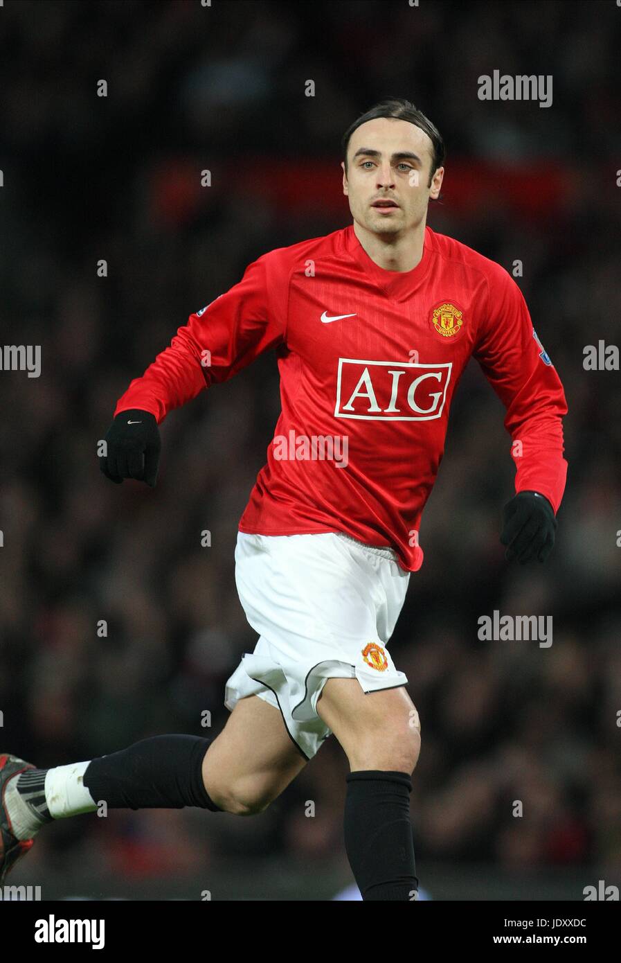 DIMITAR BERBATOV MANCHESTER UNITED FC OLD TRAFFORD MANCHESTER ENGLAND ...