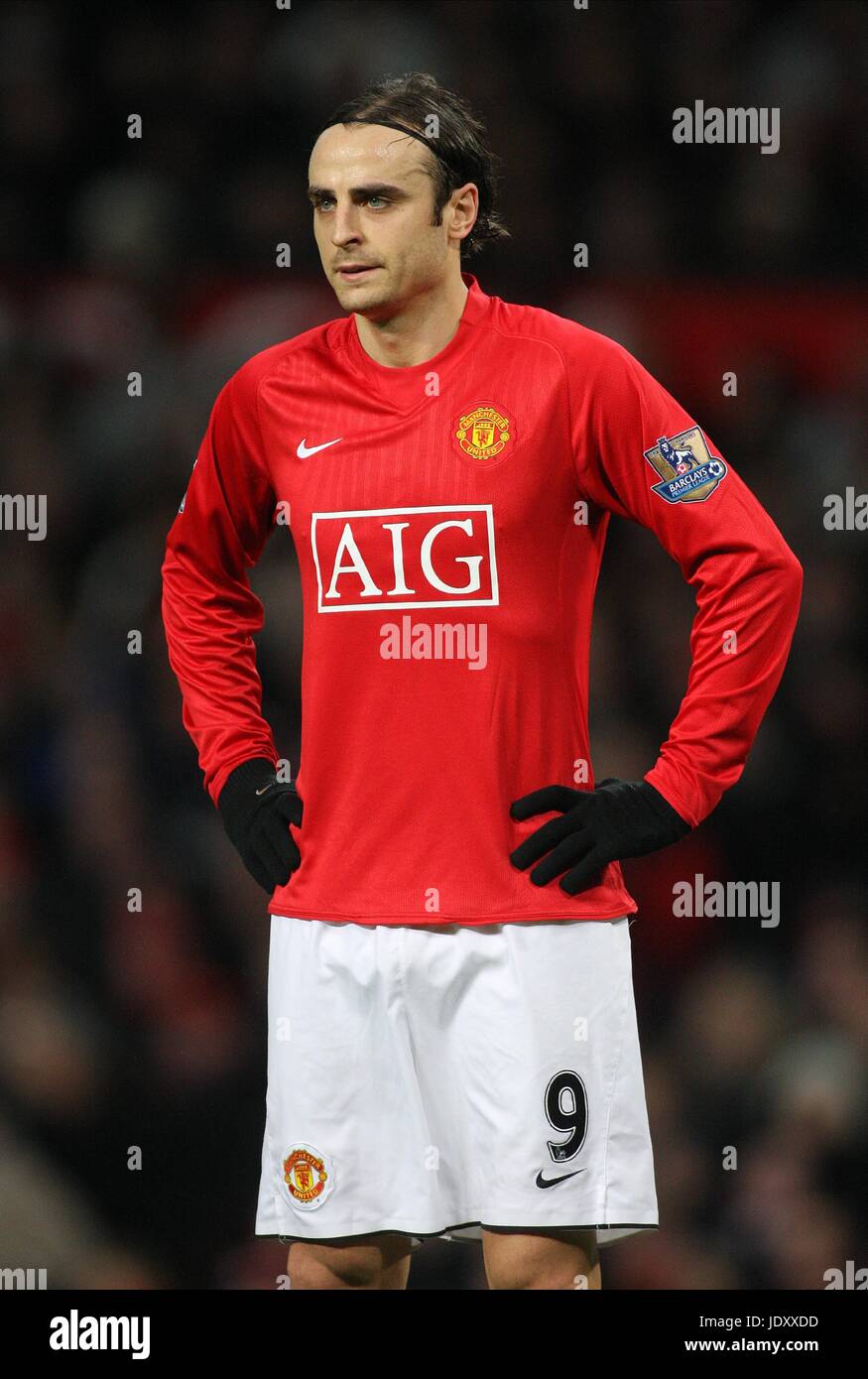 DIMITAR BERBATOV MANCHESTER UNITED FC OLD TRAFFORD MANCHESTER ENGLAND ...